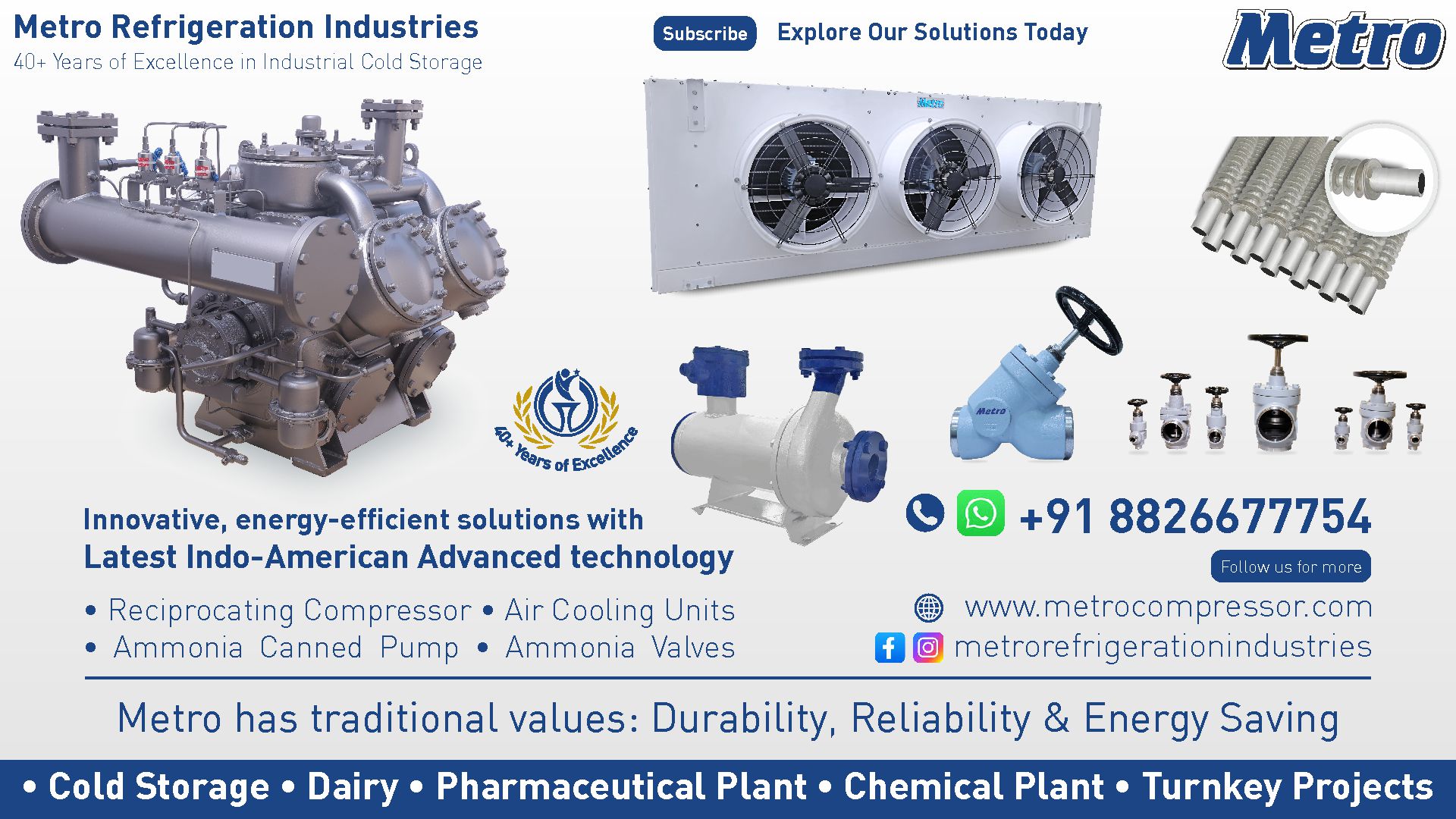 Ammonia Compressors: Working Principles, efficiency, performance & More