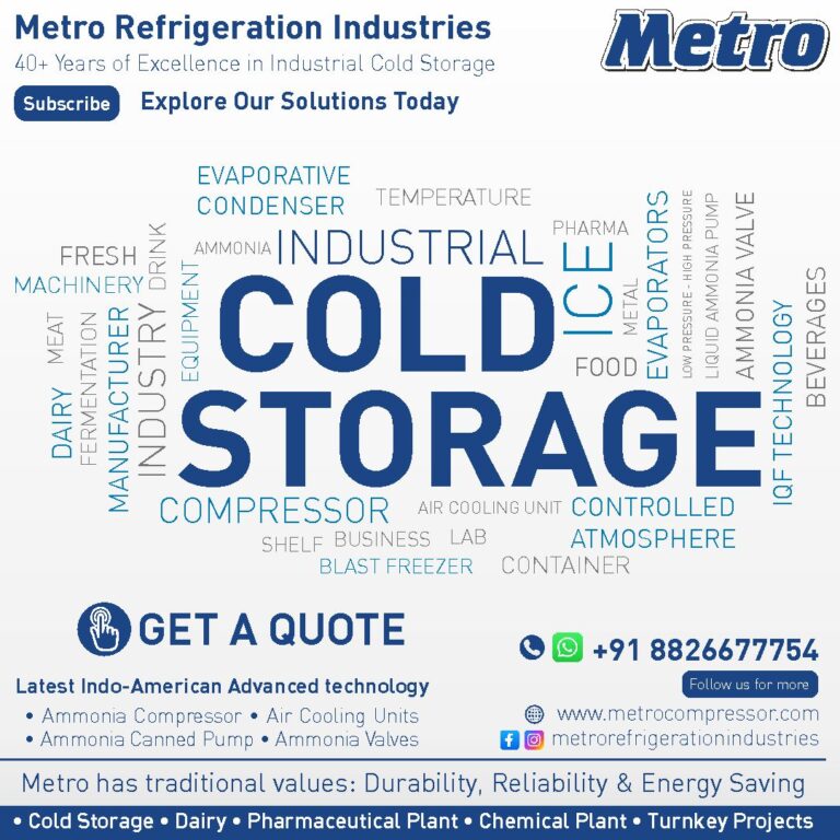 Cold Storage Solutions in India: Types, Cost, Uses & Top Manufacturers
